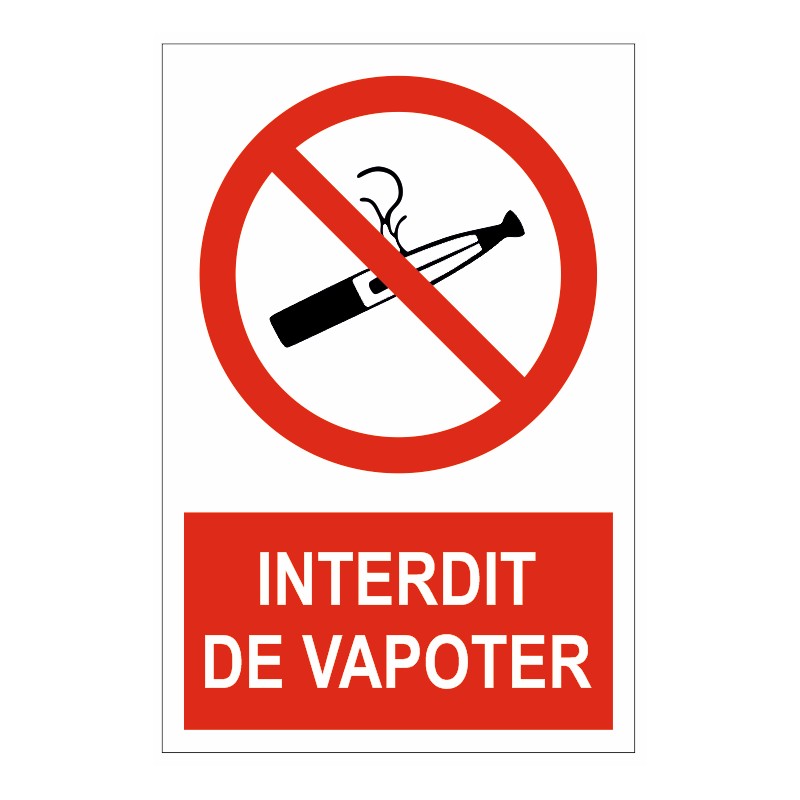 Panneau ou autocollant interdit de fumer Panneau ou autocollant interdit de fumer